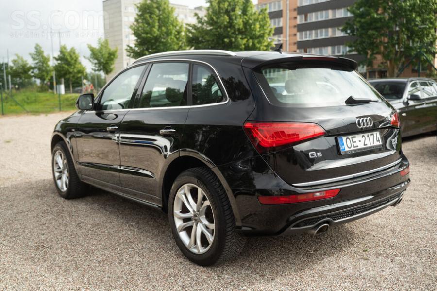 Black Audi Q5 2016 in Liepaja, with an engine capacity of 2.00 L and mileage of 22 thousand km for 13900 €, photo 7 on AUTOMOTO.COM.LV