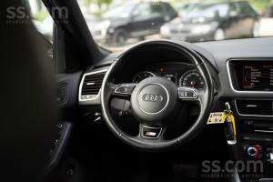 Black Audi Q5 2016 in Liepaja, with an engine capacity of 2.00 L and mileage of 22 thousand km for 13900 €, photo 17 on AUTOMOTO.COM.LV