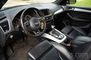 Black Audi Q5 2016 in Liepaja, with an engine capacity of 2.00 L and mileage of 22 thousand km for 13900 €, photo 22 on AUTOMOTO.COM.LV