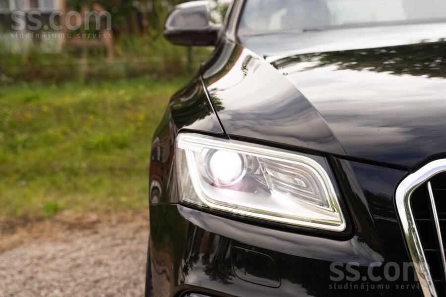 Black Audi Q5 2016 in Liepaja, with an engine capacity of 2.00 L and mileage of 22 thousand km for 13900 €, photo 34 on AUTOMOTO.COM.LV