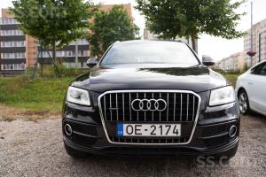 Black Audi Q5 2016 in Liepaja, with an engine capacity of 2.00 L and mileage of 22 thousand km for 13900 €, photo 35 on AUTOMOTO.COM.LV