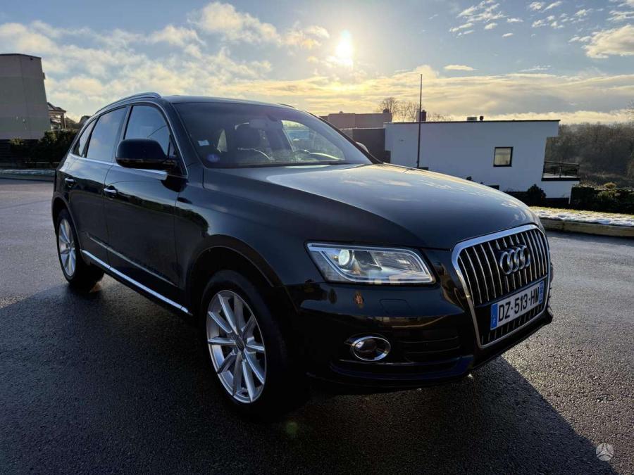 Black Audi Q5 2016 in Taurage, with an engine capacity of 1.98 L and mileage of 250 thousand km for 13200 €, photo 11 on AUTOMOTO.COM.LV