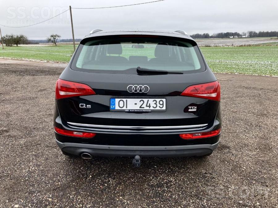 Melns Audi Q5 2016 Talsi, ar dzinēja tilpumu 2.00 L un nobraukumu 247 tūkst. km par 14999 €, foto 4 vietnē AUTOMOTO.COM.LV