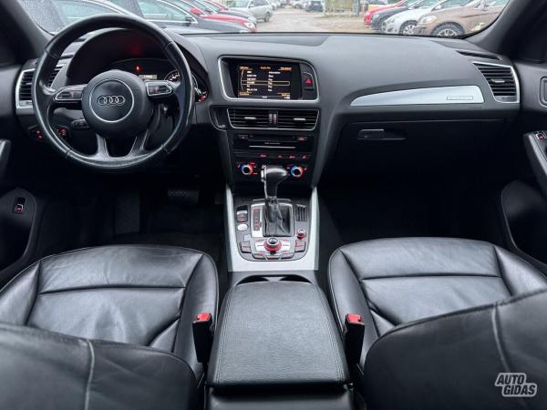 Black Audi Q5 2016 in Vilnius, with an engine capacity of 2.00 L and mileage of 196 thousand km for 14650 €, photo 9 on AUTOMOTO.COM.LV