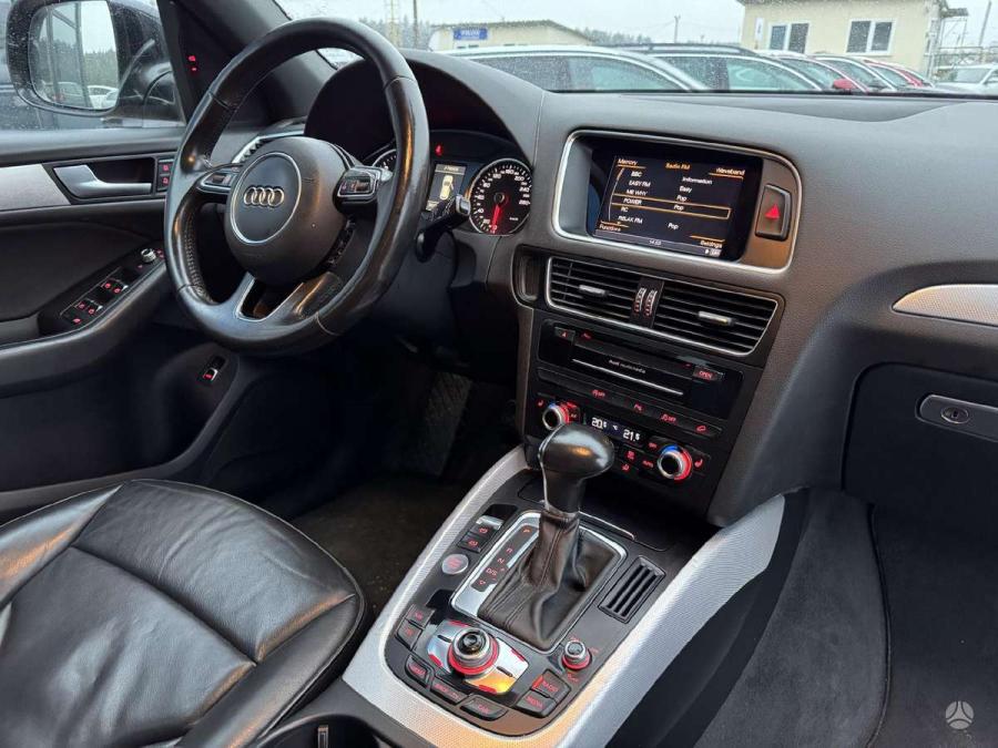 Melns Audi Q5 2016 Viļņa, ar dzinēja tilpumu 2.00 L un nobraukumu 196 tūkst. km par 14650 €, foto 10 vietnē AUTOMOTO.COM.LV