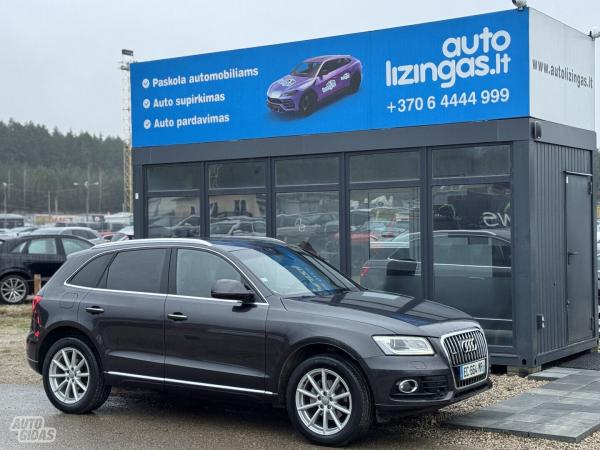 Black Audi Q5 2016 in Vilnius, with an engine capacity of 2.00 L and mileage of 196 thousand km for 14650 €, photo 2 on AUTOMOTO.COM.LV