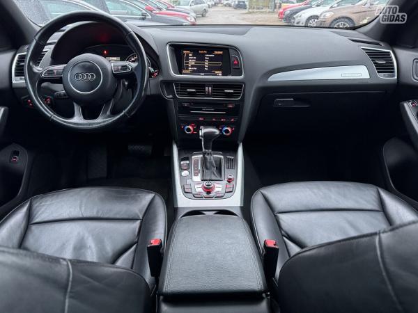Black Audi Q5 2016 in Vilnius, with an engine capacity of 2.00 L and mileage of 196 thousand km for 14650 €, photo 9 on AUTOMOTO.COM.LV