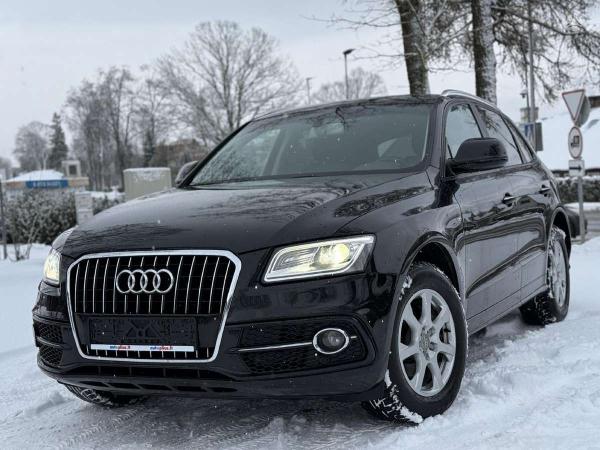 Black Audi Q5 2016 in Ukmerge, with an engine capacity of 1.97 L and mileage of 269 thousand km for 13350 €, photo 1 on AUTOMOTO.COM.LV