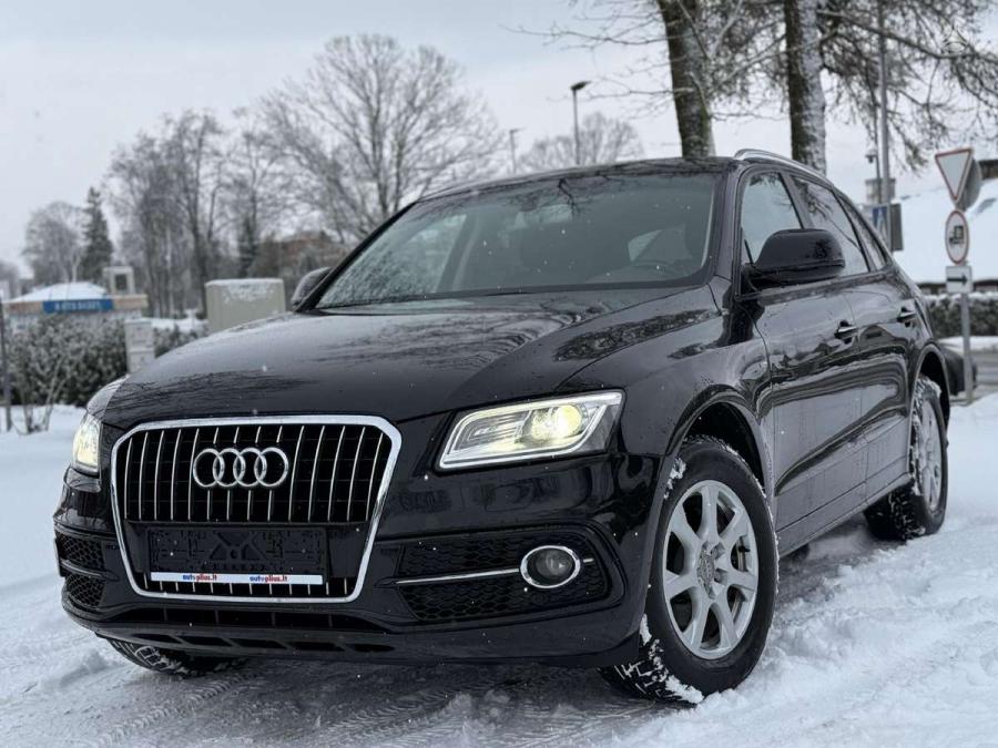 Melns Audi Q5 2016 Ukmergė, ar dzinēja tilpumu 1.97 L un nobraukumu 269 tūkst. km par 13350 €, foto 1 vietnē AUTOMOTO.COM.LV