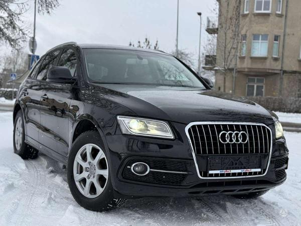 Black Audi Q5 2016 in Ukmerge, with an engine capacity of 1.97 L and mileage of 269 thousand km for 13350 €, photo 2 on AUTOMOTO.COM.LV