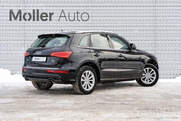 Black Audi Q5 2016 in Riga, with an engine capacity of 2.00 L and mileage of 201 thousand km for 14850 €, photo 4 on AUTOMOTO.COM.LV