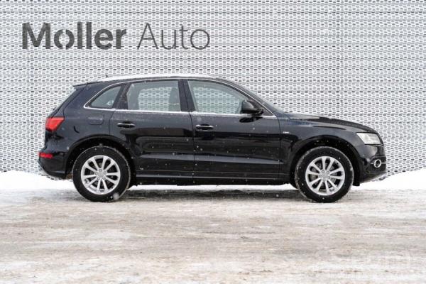 Black Audi Q5 2016 in Riga, with an engine capacity of 2.00 L and mileage of 201 thousand km for 14850 €, photo 5 on AUTOMOTO.COM.LV