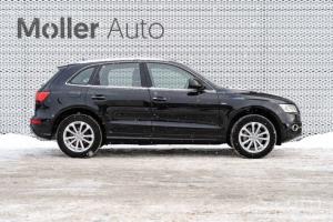 Black Audi Q5 2016 in Riga, with an engine capacity of 2.00 L and mileage of 201 thousand km for 14850 €, photo 5 on AUTOMOTO.COM.LV