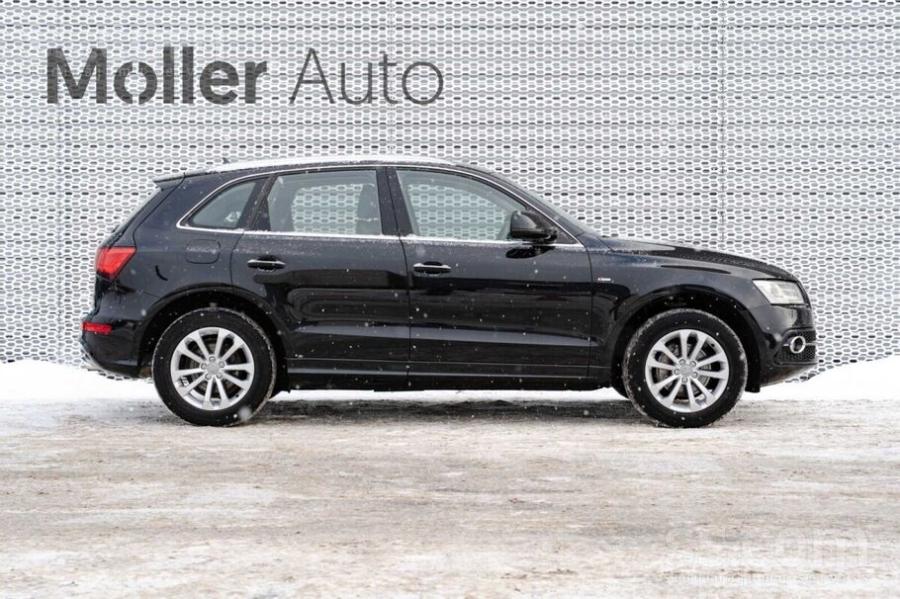 Black Audi Q5 2016 in Riga, with an engine capacity of 2.00 L and mileage of 201 thousand km for 14850 €, photo 5 on AUTOMOTO.COM.LV