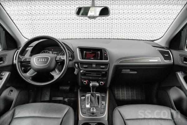 Black Audi Q5 2016 in Riga, with an engine capacity of 2.00 L and mileage of 201 thousand km for 14850 €, photo 7 on AUTOMOTO.COM.LV