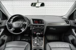 Black Audi Q5 2016 in Riga, with an engine capacity of 2.00 L and mileage of 201 thousand km for 14850 €, photo 7 on AUTOMOTO.COM.LV