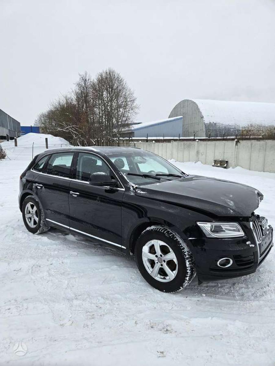 Melns Audi Q5 2016 Mažeikiai, ar dzinēja tilpumu 1.98 L un nobraukumu 310 tūkst. km par 5699 €, foto 1 vietnē AUTOMOTO.COM.LV
