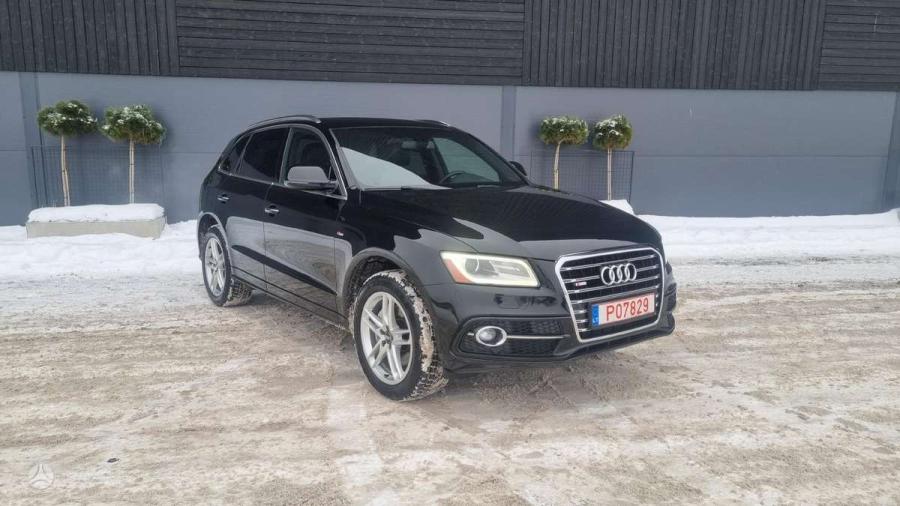 Melns Audi Q5 2016 Šauļi, ar dzinēja tilpumu 3.00 L un nobraukumu 213 tūkst. km par 12900 €, foto 2 vietnē AUTOMOTO.COM.LV