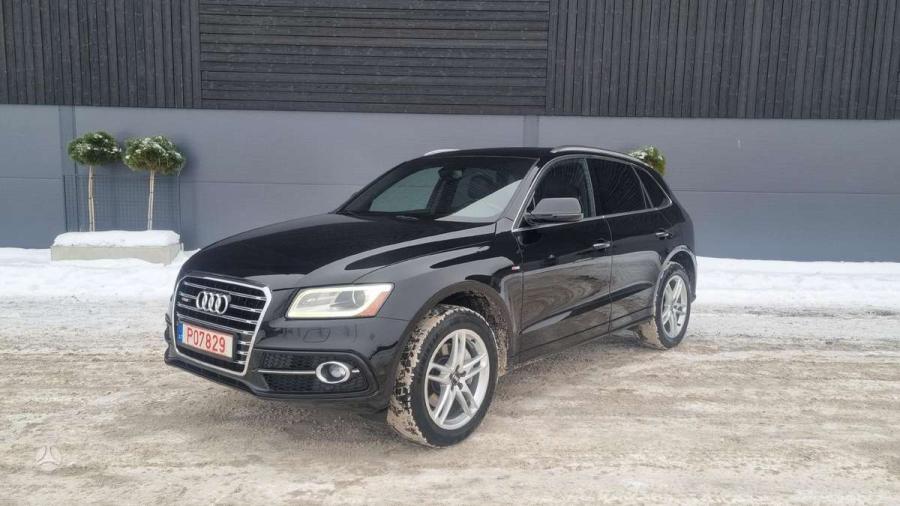 Melns Audi Q5 2016 Šauļi, ar dzinēja tilpumu 3.00 L un nobraukumu 213 tūkst. km par 12900 €, foto 7 vietnē AUTOMOTO.COM.LV