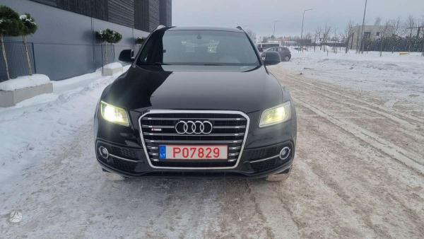 Black Audi Q5 2016 in Siauliai, with an engine capacity of 3.00 L and mileage of 213 thousand km for 12900 €, photo 11 on AUTOMOTO.COM.LV