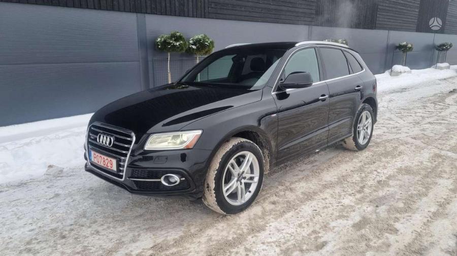 Melns Audi Q5 2016 Šauļi, ar dzinēja tilpumu 3.00 L un nobraukumu 213 tūkst. km par 12900 €, foto 13 vietnē AUTOMOTO.COM.LV