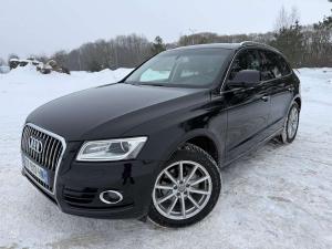Melns Audi Q5 2016 Tauragė, ar dzinēja tilpumu 1.98 L un nobraukumu 250 tūkst. km par 12900 €, foto  vietnē AUTOMOTO.COM.LV