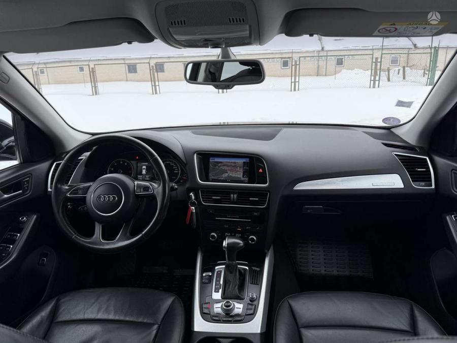 Melns Audi Q5 2016 Tauragė, ar dzinēja tilpumu 1.98 L un nobraukumu 250 tūkst. km par 12900 €, foto 17 vietnē AUTOMOTO.COM.LV