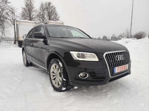 Black Audi Q5 2016 in Vilnius, with an engine capacity of 1.98 L and mileage of 122 thousand km for 14750 €, photo 6 on AUTOMOTO.COM.LV