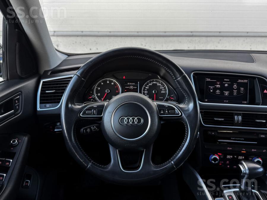 Black Audi Q5 2016 in Riga, with an engine capacity of 2.00 L and mileage of 0 thousand km for 14990 €, photo 23 on AUTOMOTO.COM.LV
