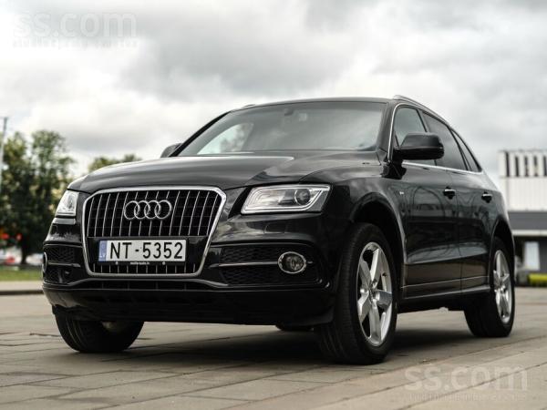 Melns Audi Q5 2016 Rīga, ar dzinēja tilpumu 2.00 L un nobraukumu 190 tūkst. km par 16800 €, foto 1 vietnē AUTOMOTO.COM.LV