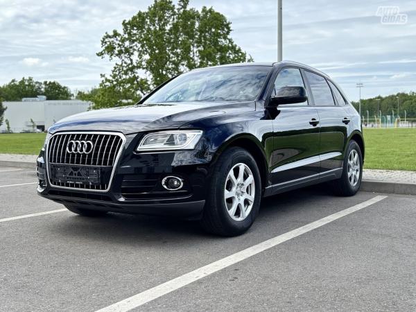 Melns Audi Q5 2016 Kauņa, ar dzinēja tilpumu 2.00 L un nobraukumu 263 tūkst. km par 13799 €, foto 1 vietnē AUTOMOTO.COM.LV