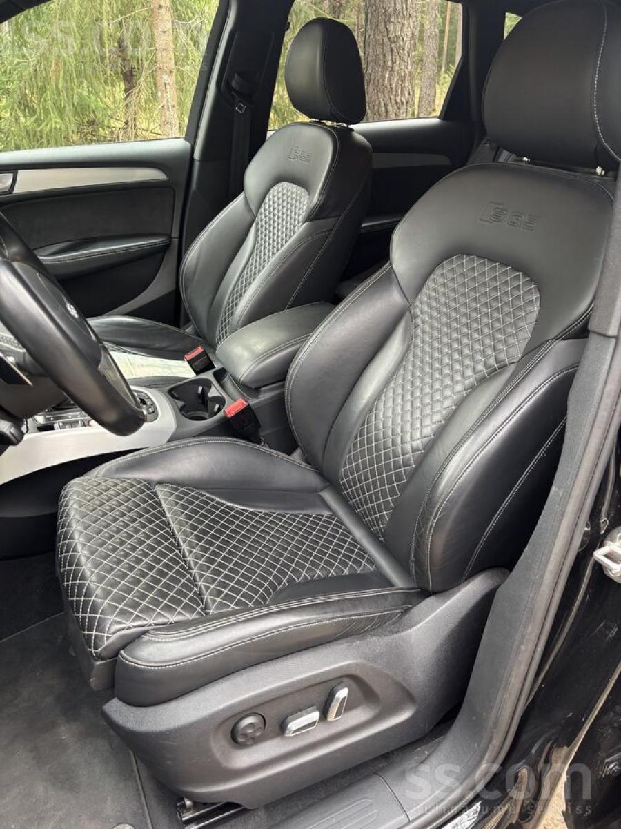 Melns Audi Q5 2016 Ogre, ar dzinēja tilpumu 3.00 L un nobraukumu 115 tūkst. km par 22000 €, foto 5 vietnē AUTOMOTO.COM.LV