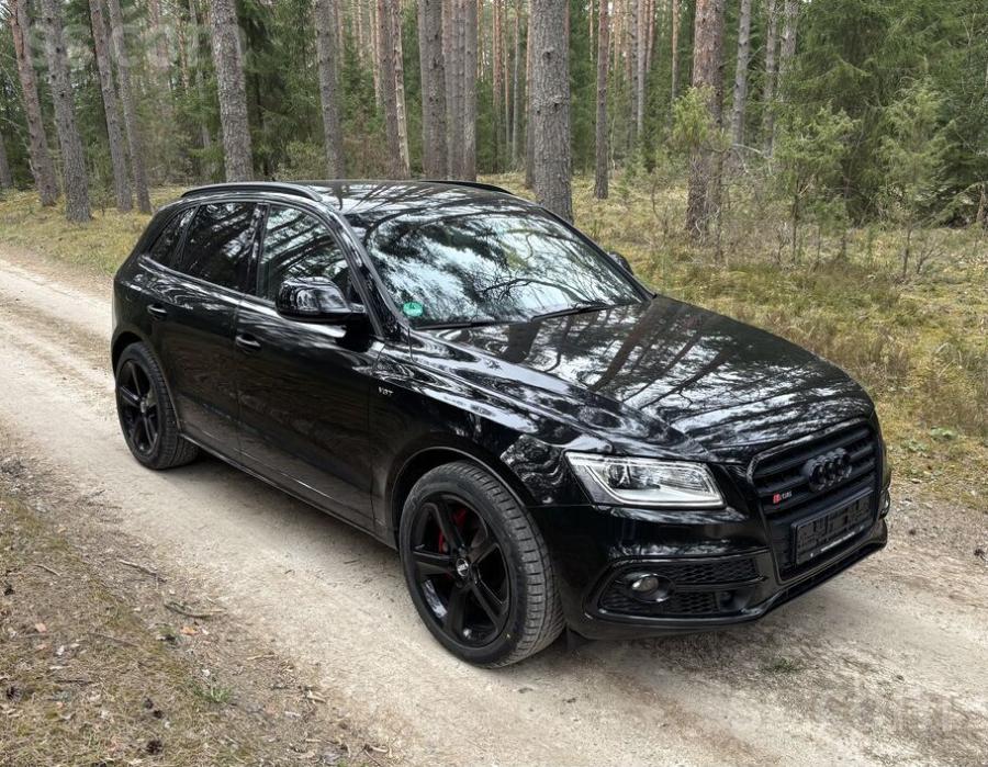 Black Audi Q5 2016 in Ogre, with an engine capacity of 3.00 L and mileage of 115 thousand km for 22000 €, photo 1 on AUTOMOTO.COM.LV