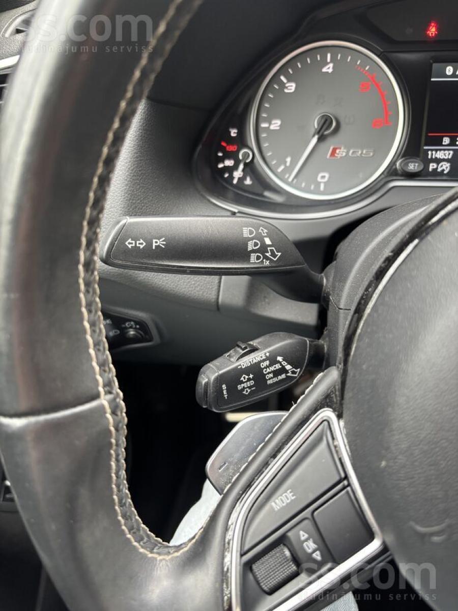 Black Audi Q5 2016 in Ogre, with an engine capacity of 3.00 L and mileage of 115 thousand km for 22000 €, photo 7 on AUTOMOTO.COM.LV