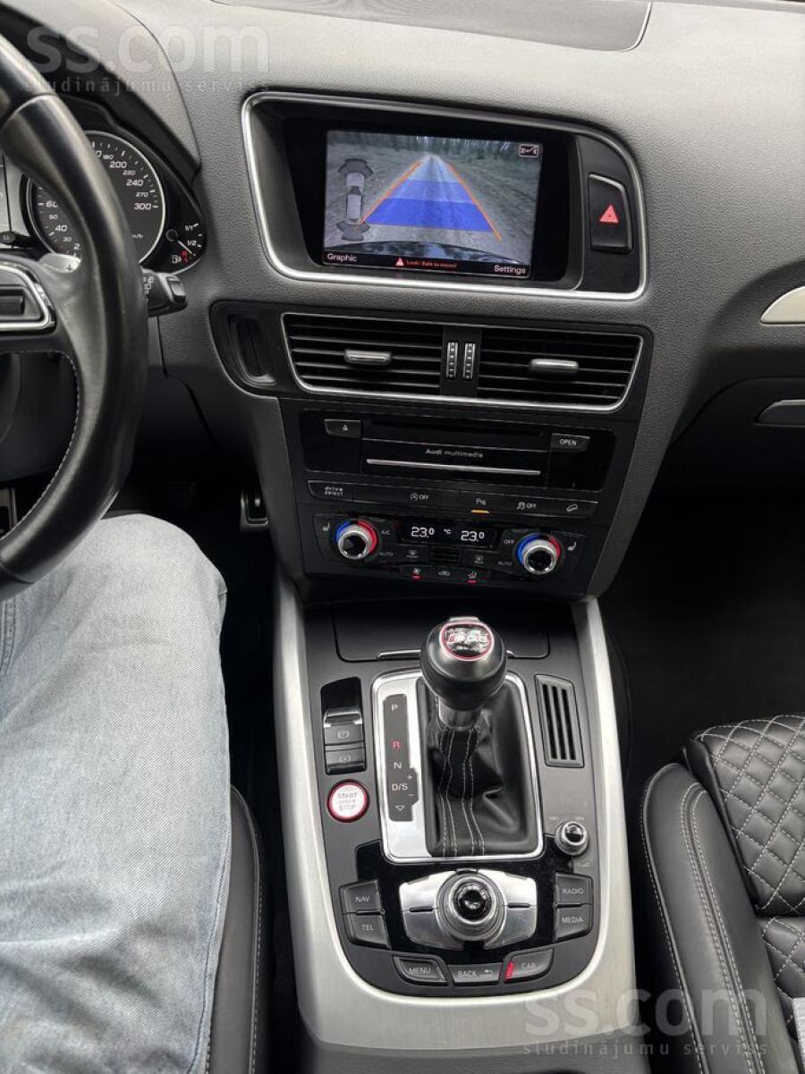 Black Audi Q5 2016 in Ogre, with an engine capacity of 3.00 L and mileage of 115 thousand km for 22000 €, photo 8 on AUTOMOTO.COM.LV