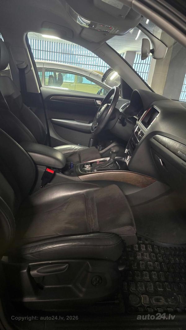 Black Audi Q5 2016 in Tallinn, with an engine capacity of 2.00 L and mileage of 96 thousand km for 15000 €, photo 5 on AUTOMOTO.COM.LV