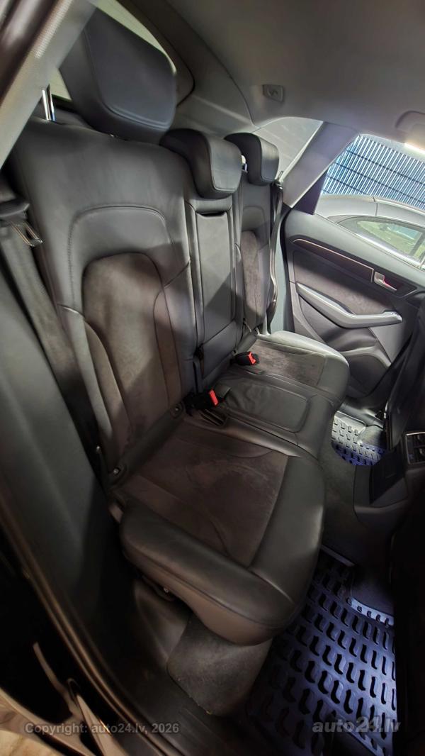 Black Audi Q5 2016 in Tallinn, with an engine capacity of 2.00 L and mileage of 96 thousand km for 15000 €, photo 6 on AUTOMOTO.COM.LV