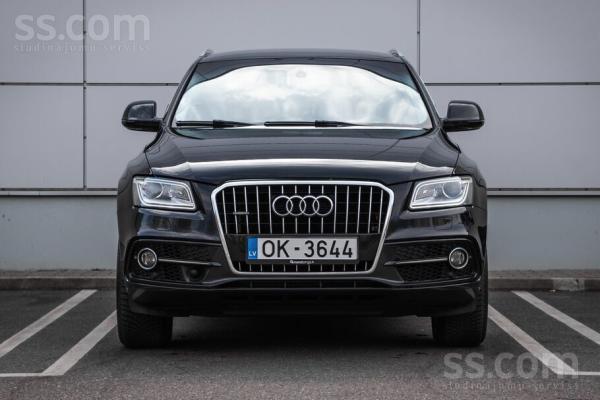 Черный Ауди Ку 5 2016 в Рига, объемом двигателя 3.00 л и пробегом 249 тыс. км за 14950 €, фото 2 на AUTOMOTO.COM.LV
