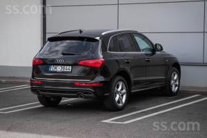 Black Audi Q5 2016 in Riga, with an engine capacity of 3.00 L and mileage of 249 thousand km for 14950 €, photo 6 on AUTOMOTO.COM.LV