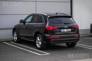 Black Audi Q5 2016 in Riga, with an engine capacity of 3.00 L and mileage of 249 thousand km for 14950 €, photo 8 on AUTOMOTO.COM.LV