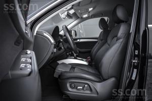 Black Audi Q5 2016 in Riga, with an engine capacity of 3.00 L and mileage of 249 thousand km for 14950 €, photo 11 on AUTOMOTO.COM.LV