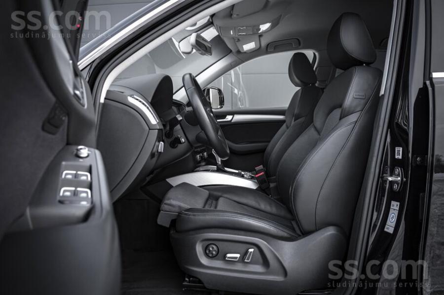 Black Audi Q5 2016 in Riga, with an engine capacity of 3.00 L and mileage of 249 thousand km for 14950 €, photo 11 on AUTOMOTO.COM.LV