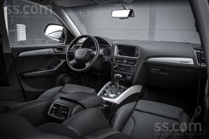 Black Audi Q5 2016 in Riga, with an engine capacity of 3.00 L and mileage of 249 thousand km for 14950 €, photo 17 on AUTOMOTO.COM.LV