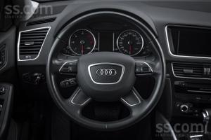 Black Audi Q5 2016 in Riga, with an engine capacity of 3.00 L and mileage of 249 thousand km for 14950 €, photo 20 on AUTOMOTO.COM.LV