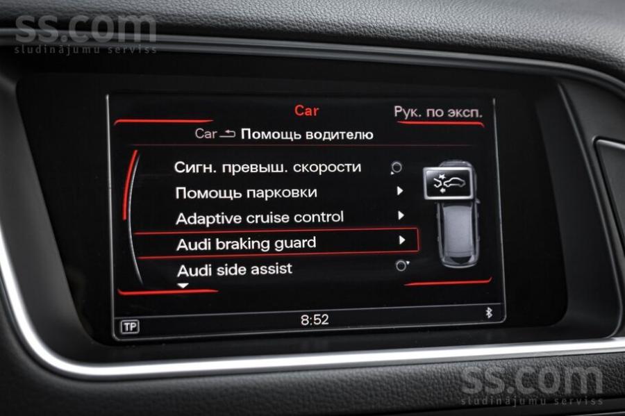 Black Audi Q5 2016 in Riga, with an engine capacity of 3.00 L and mileage of 249 thousand km for 14950 €, photo 27 on AUTOMOTO.COM.LV