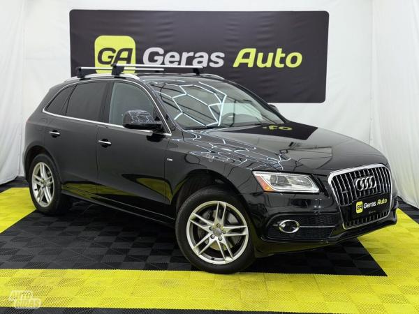 Black Audi Q5 2016 in Avizieniai, with an engine capacity of 3.00 L and mileage of 196 thousand km for 11890 €, photo 3 on AUTOMOTO.COM.LV