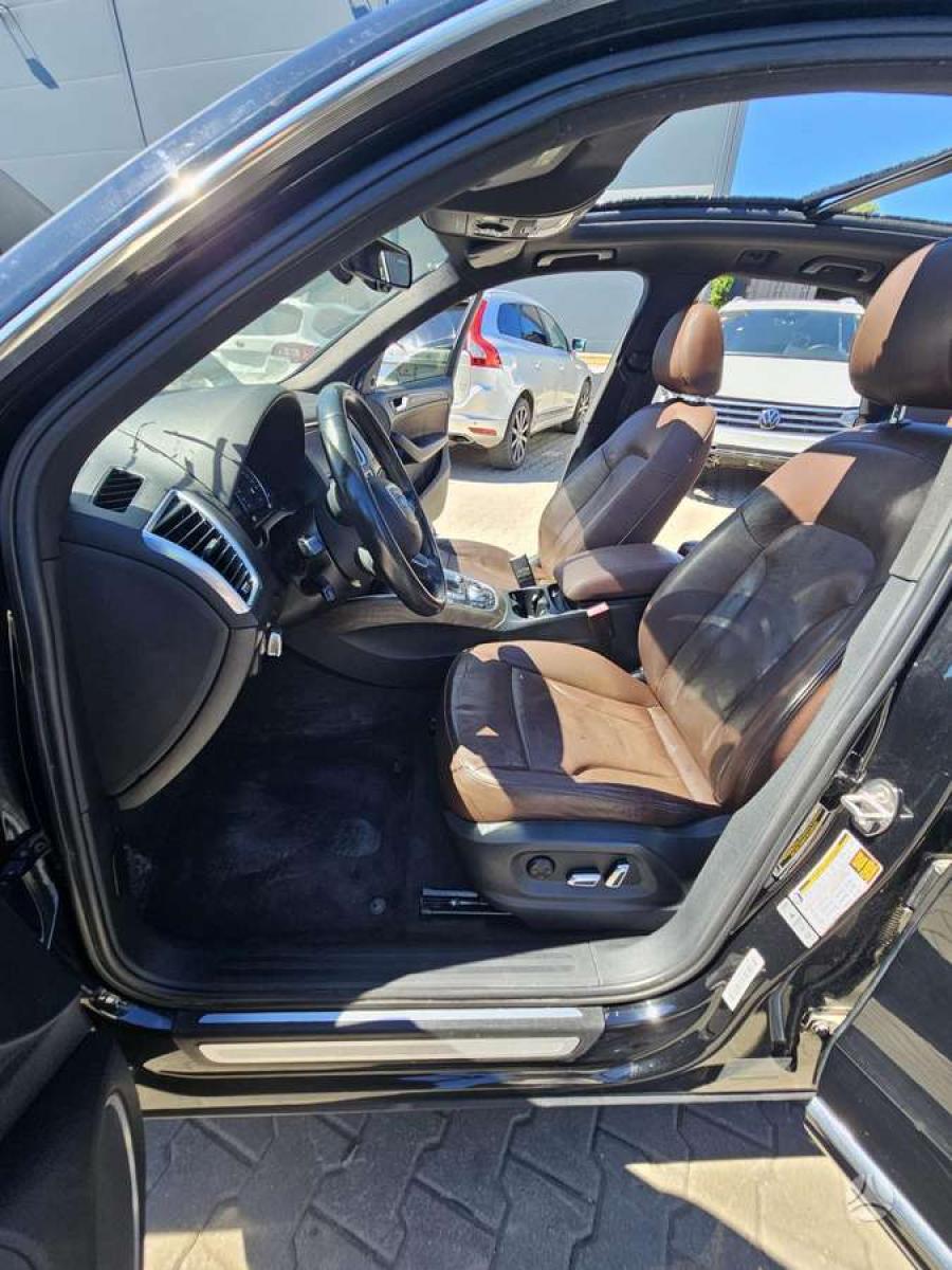 Melns Audi Q5 2016 Klaipėda, ar dzinēja tilpumu 2.00 L un nobraukumu 207 tūkst. km par 8000 €, foto 18 vietnē AUTOMOTO.COM.LV