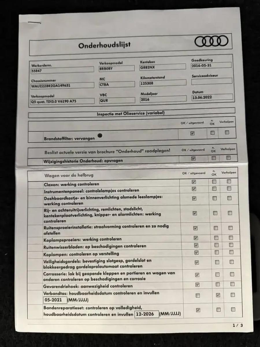 Melns Audi Q5 2016 Jūrmala, ar dzinēja tilpumu 3.00 L un nobraukumu 263 tūkst. km par 15850 €, foto 80 vietnē AUTOMOTO.COM.LV