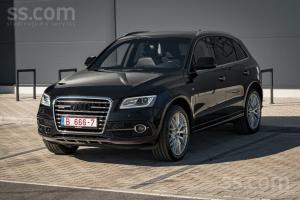 Melns Audi Q5 2016 Rīga, ar dzinēja tilpumu 3.00 L un nobraukumu 209 tūkst. km par 16500 €, foto  vietnē AUTOMOTO.COM.LV