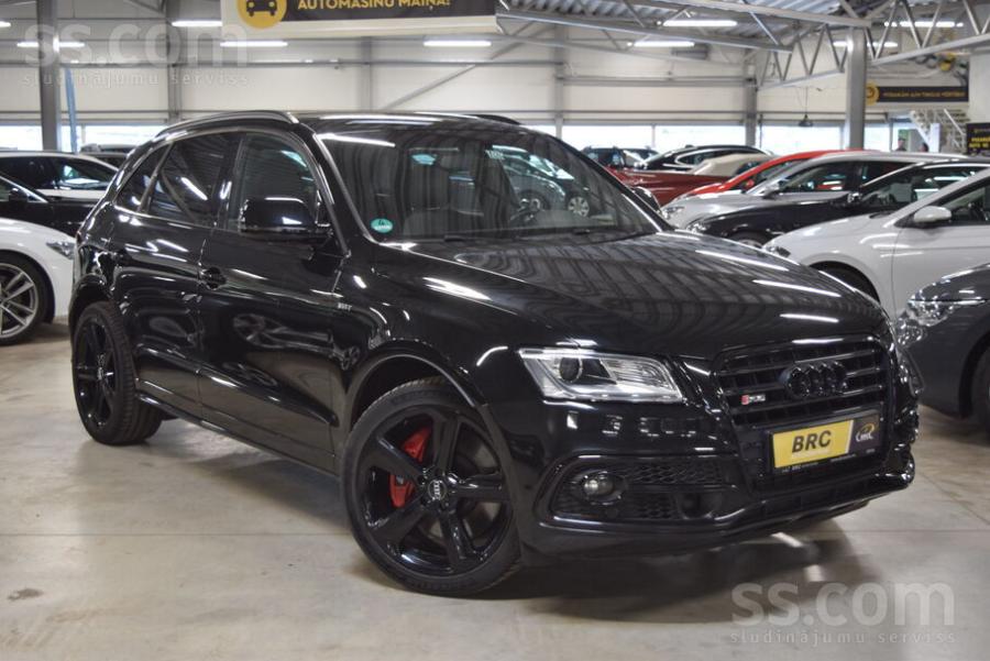 Black Audi Q5 2016 in Riga, with an engine capacity of 3.00 L and mileage of 116 thousand km for 23000 €, photo 1 on AUTOMOTO.COM.LV